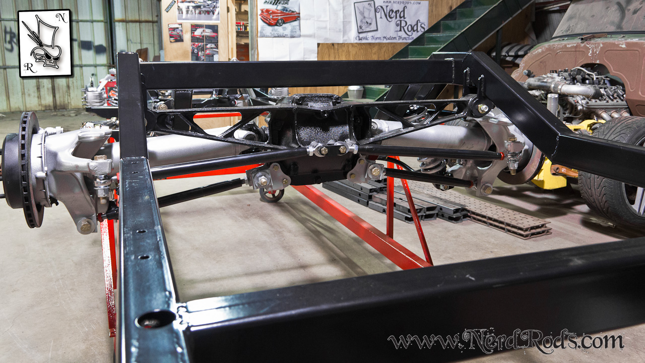 Nerd Rods Stage 3 TriFive Rolling Chassis, The first one! | Chevy Tri ...
